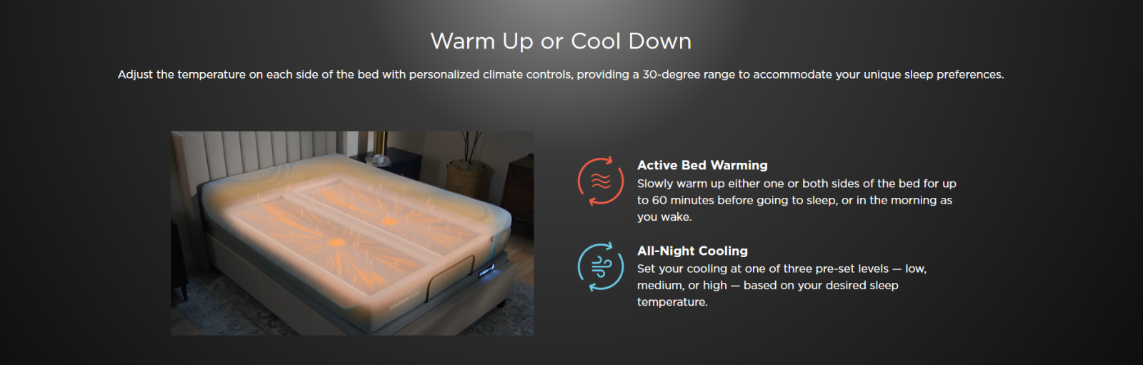 TEMPUR-ActiveBreeze® Smart Bed - Relax in Comfort